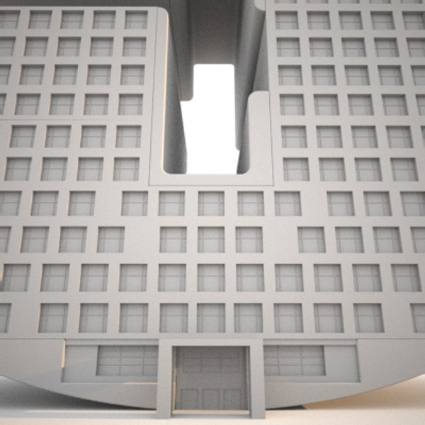 3d buildings shape numbers construction model