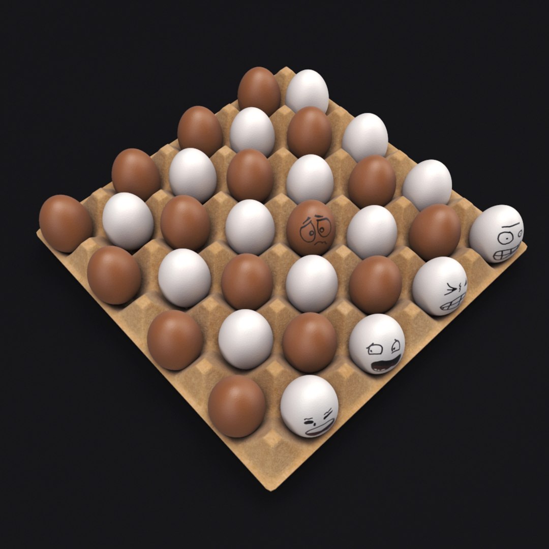 3d Model Egg Tray