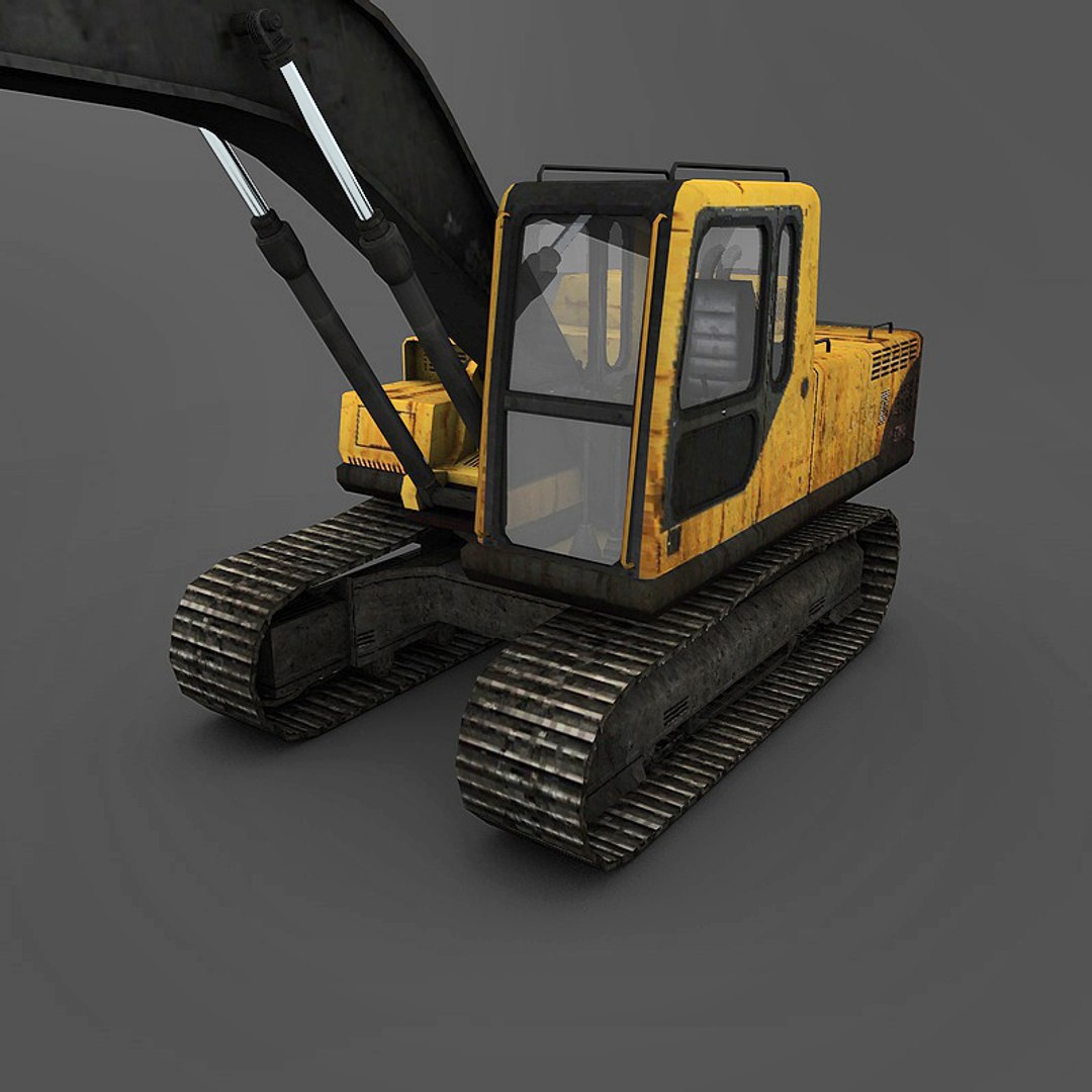 3d Model Excavator