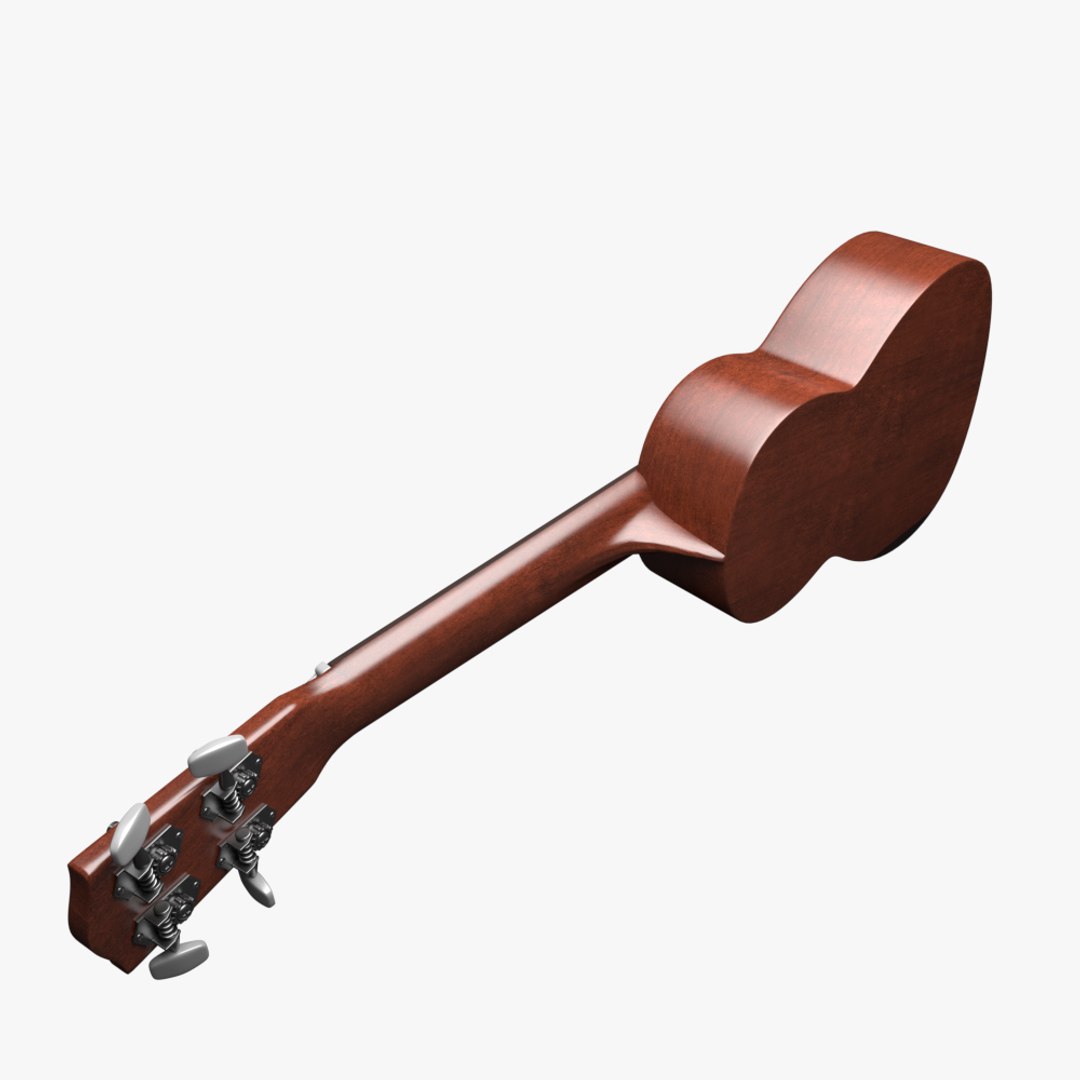 3d Ukulele Model