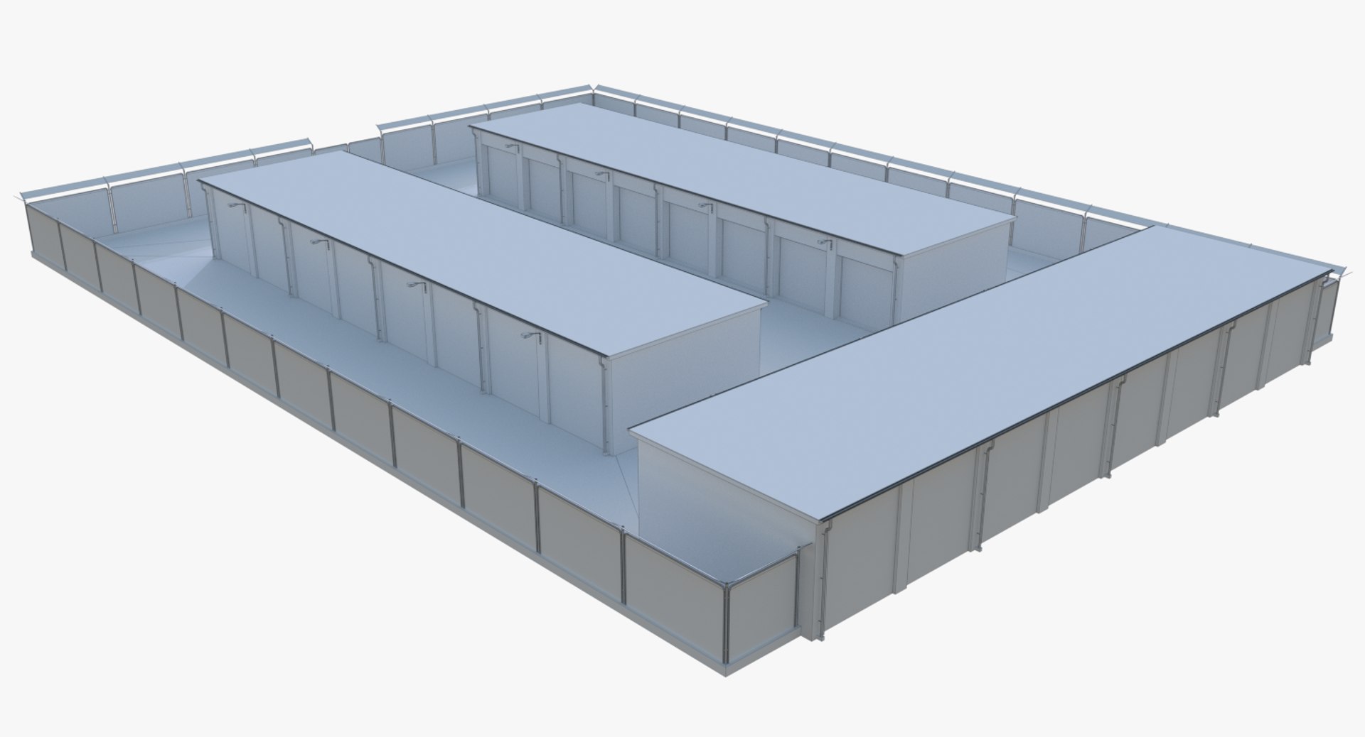 3D model storage facility 2 - TurboSquid 1197867