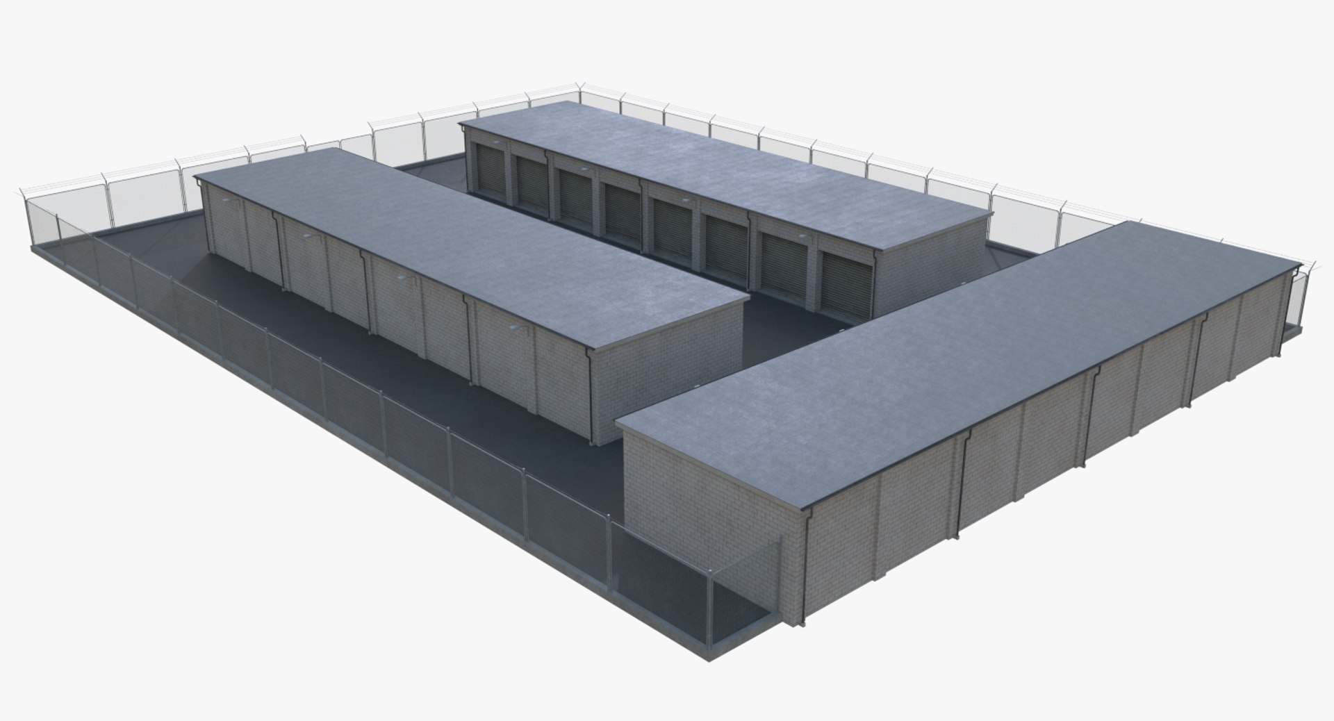 3D model storage facility 2 - TurboSquid 1197867
