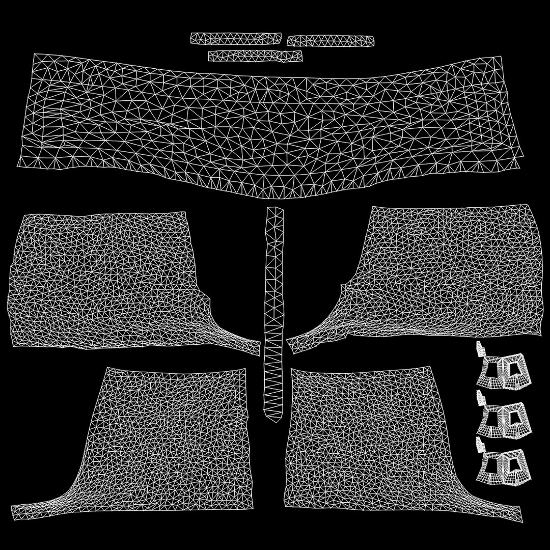 Ladies High Waist Leather Shorts 3D Model - TurboSquid 1918441