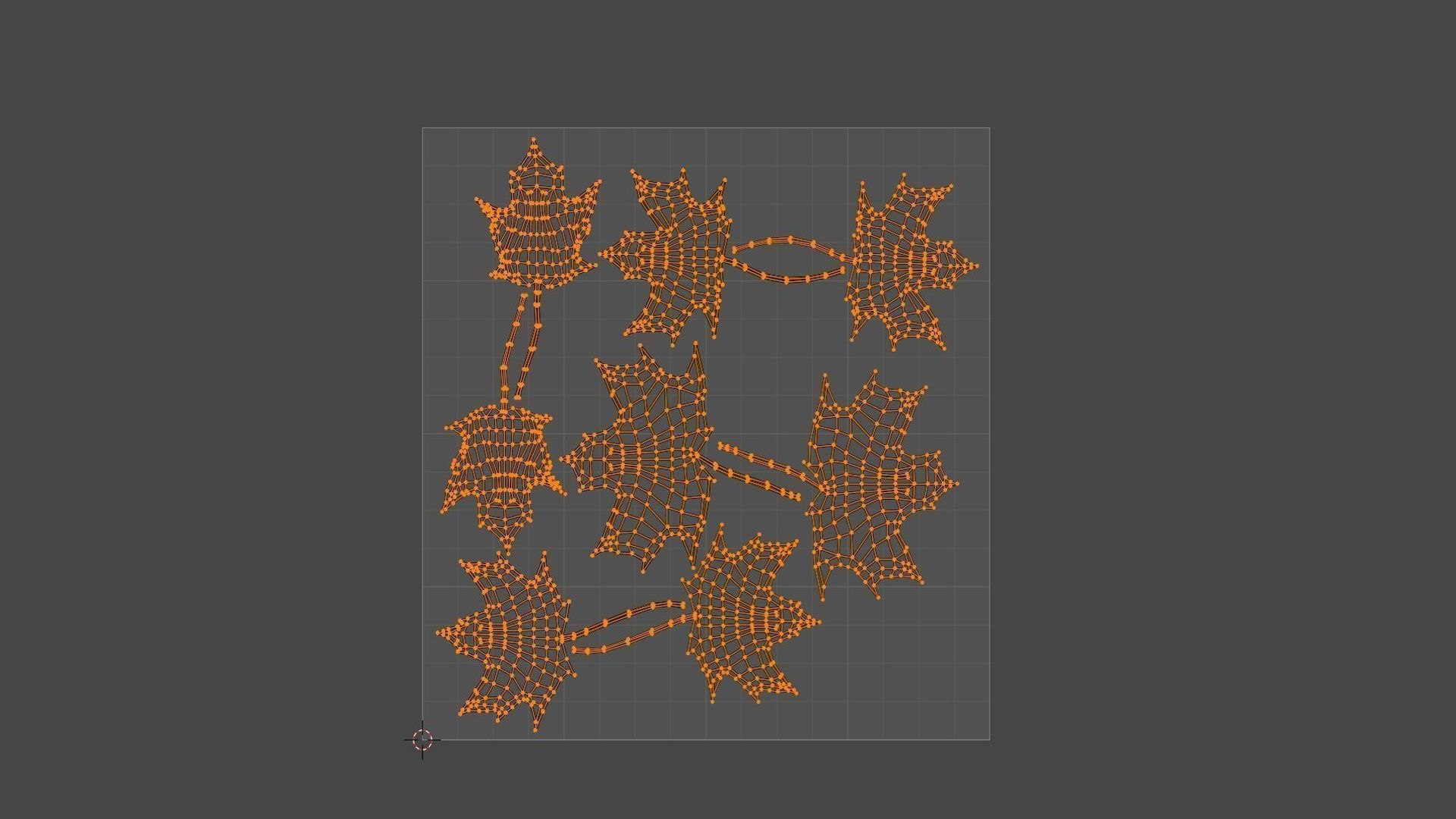 3D Fall Autumn Leaves Pack - TurboSquid 1807651