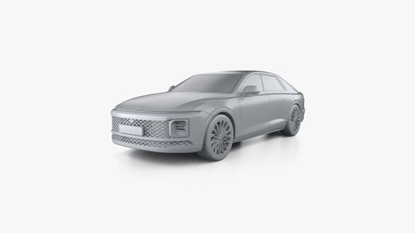 modèle 3D de Hyundai Grandeur 2024 - TurboSquid 2169945