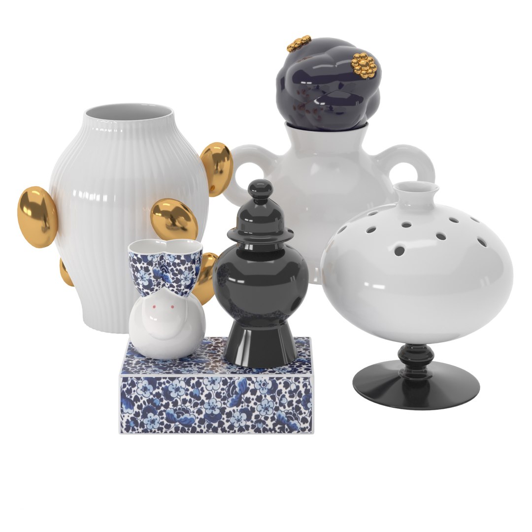 Delft Vase 3D Model - TurboSquid 1552610