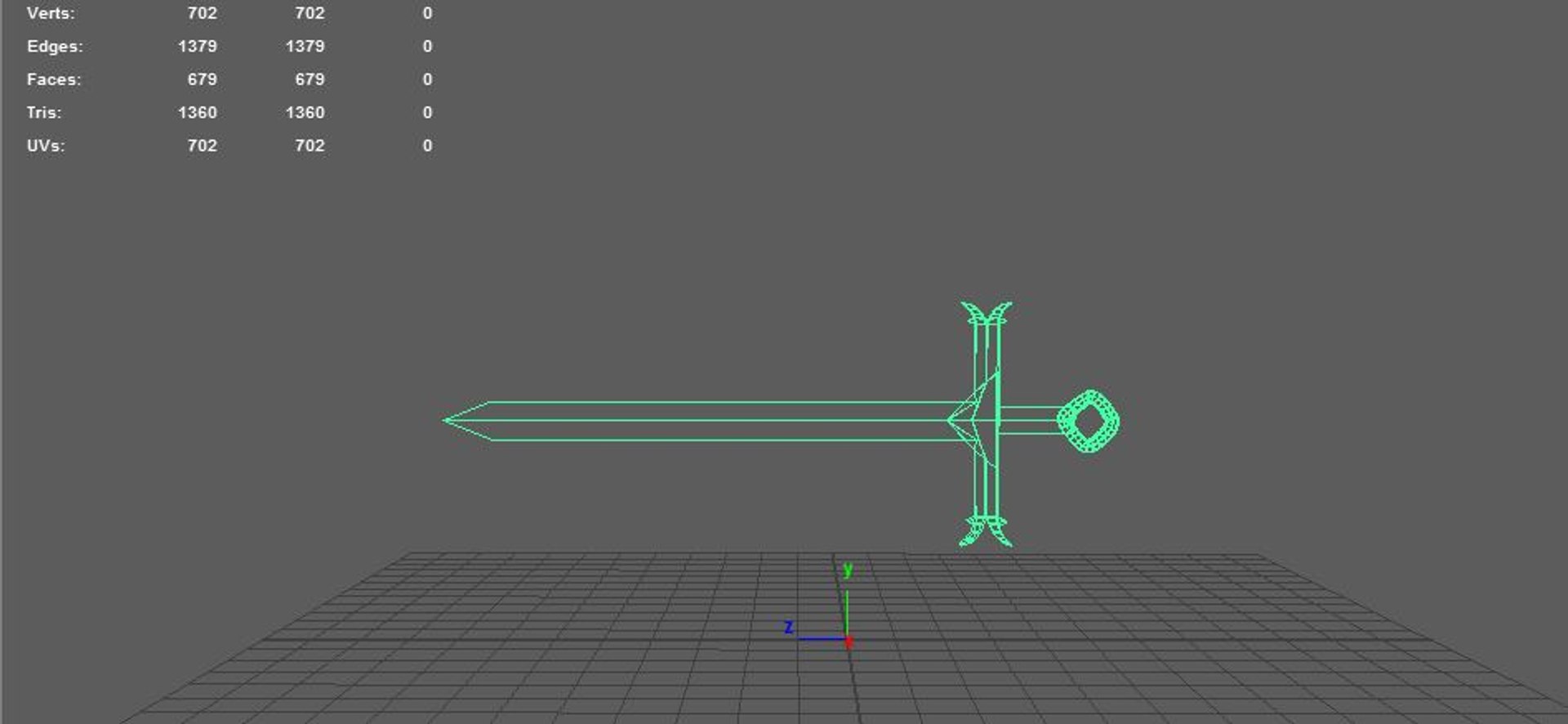 3D Sword Model - TurboSquid 1235359