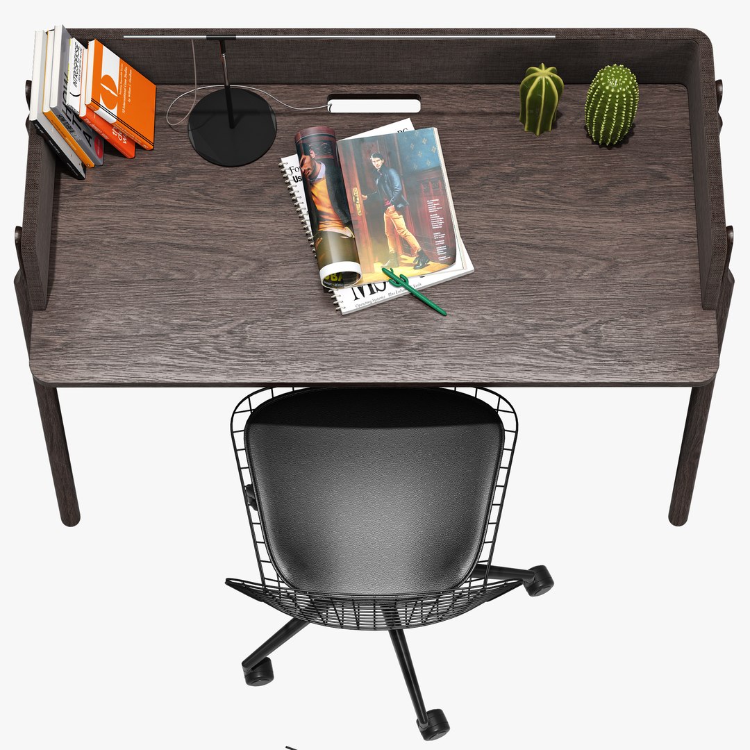 3D Model Set Desk - TurboSquid 1456208