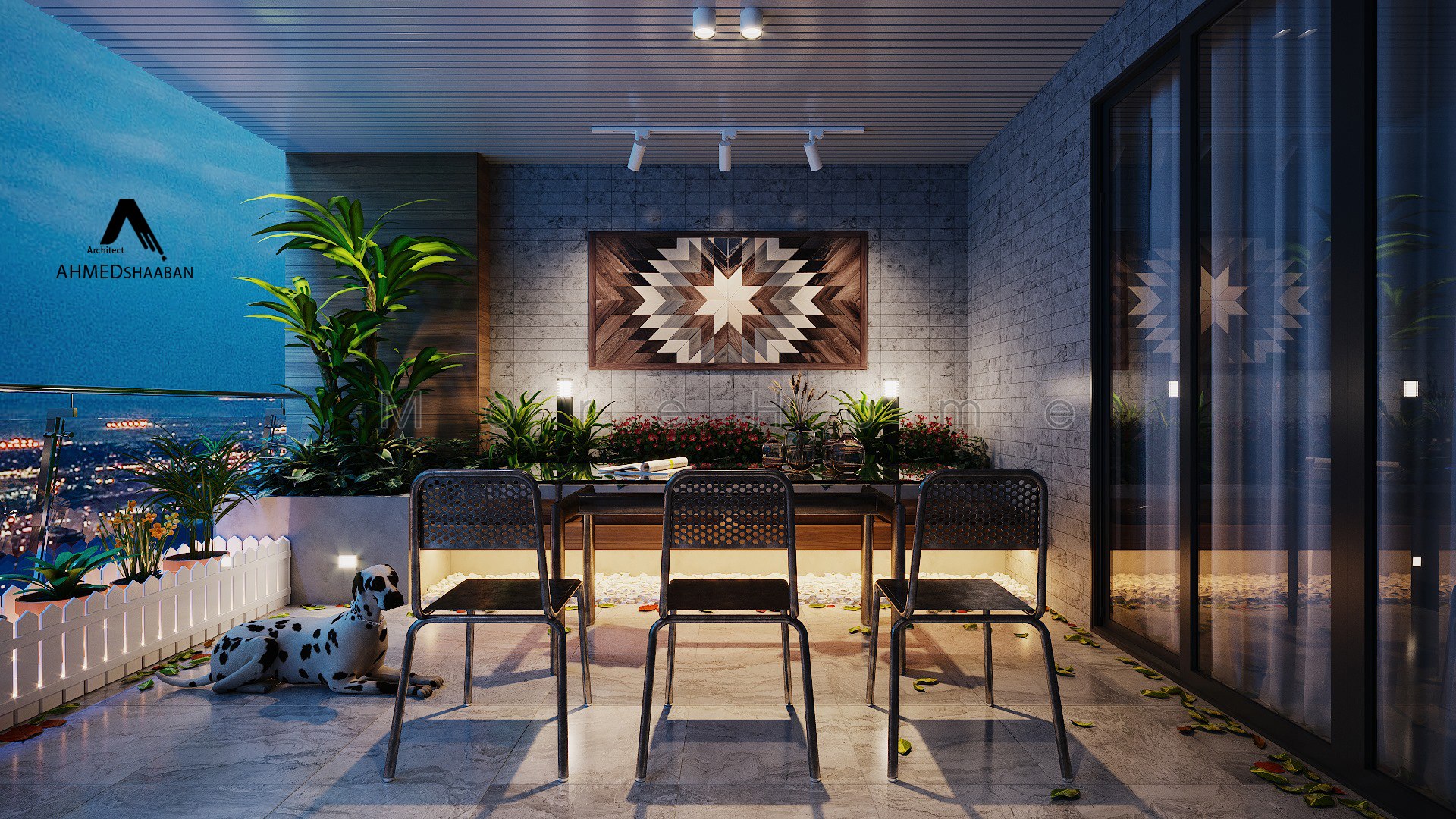 3D Exterior Balcony 3D - TurboSquid 2017445