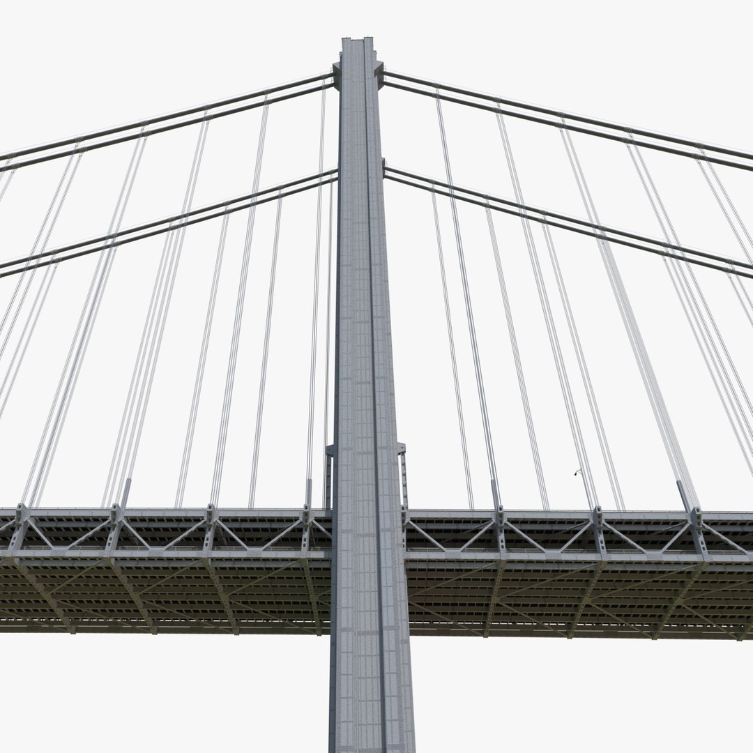 Verrazano Narrows Bridge 3d Model