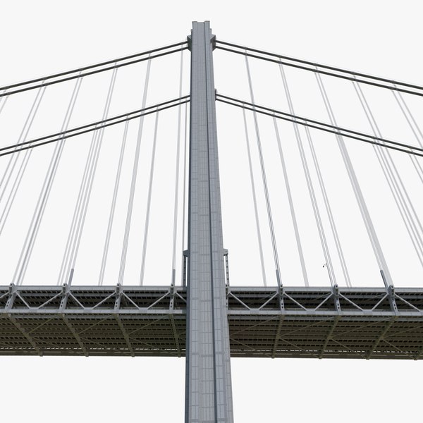 verrazano narrows bridge 3d model