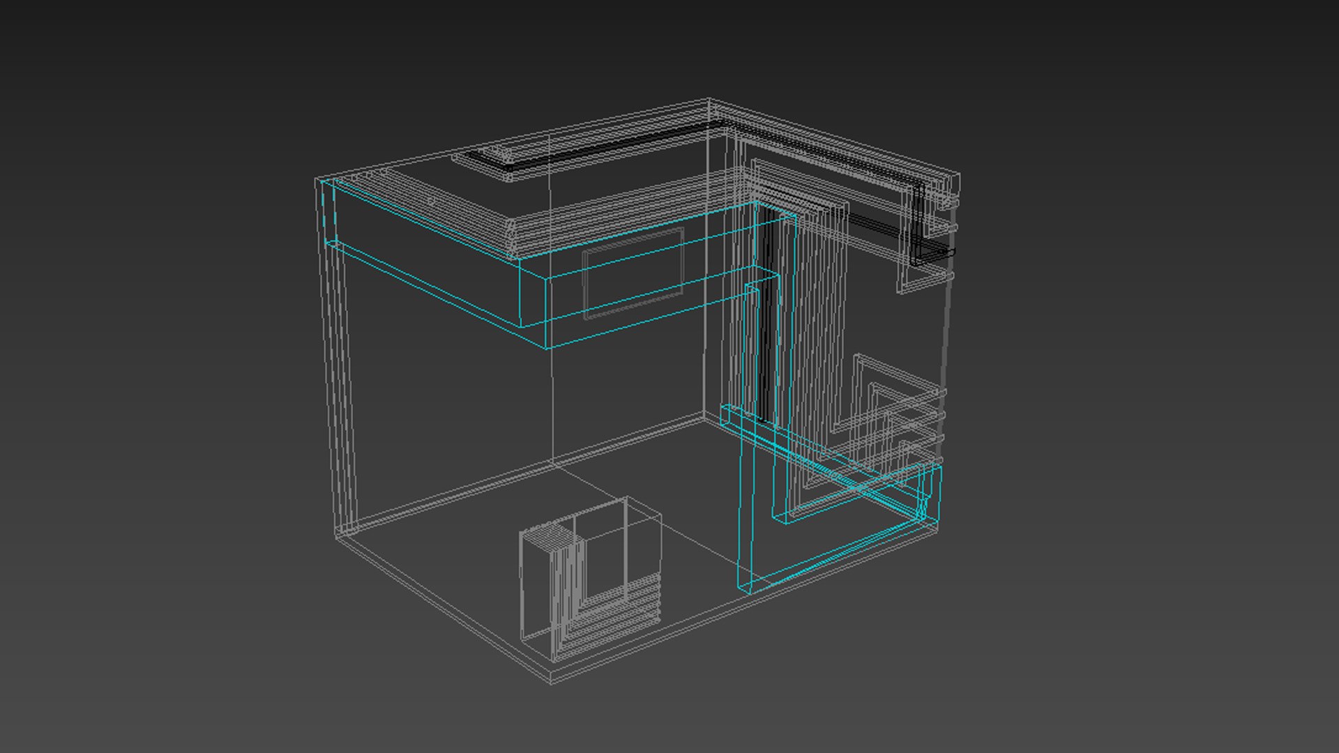 3D 4x3 Meter Exhibition Model - TurboSquid 2290917
