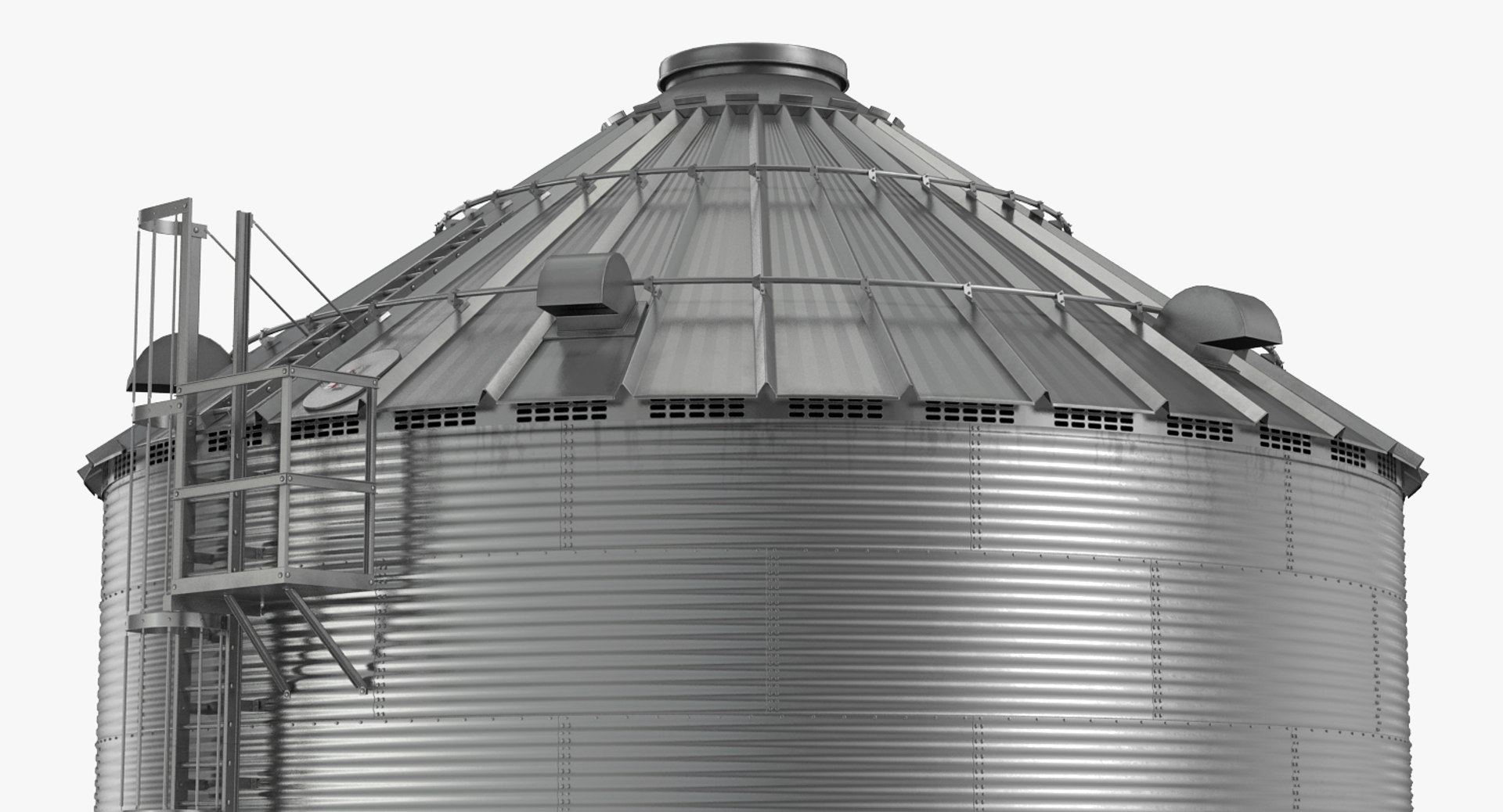 3d Model Grain Bin
