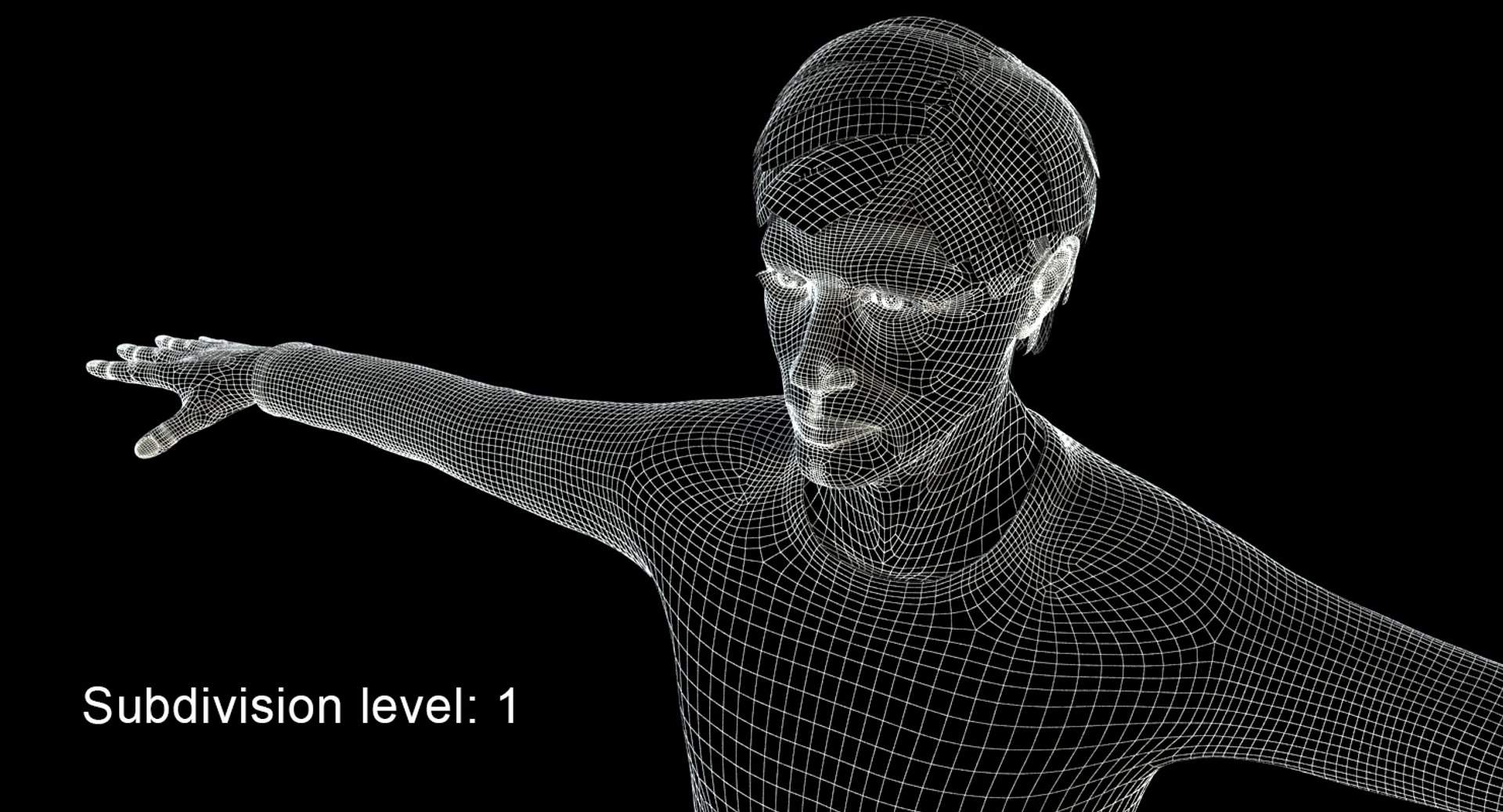 3d Model Man Character - Rig