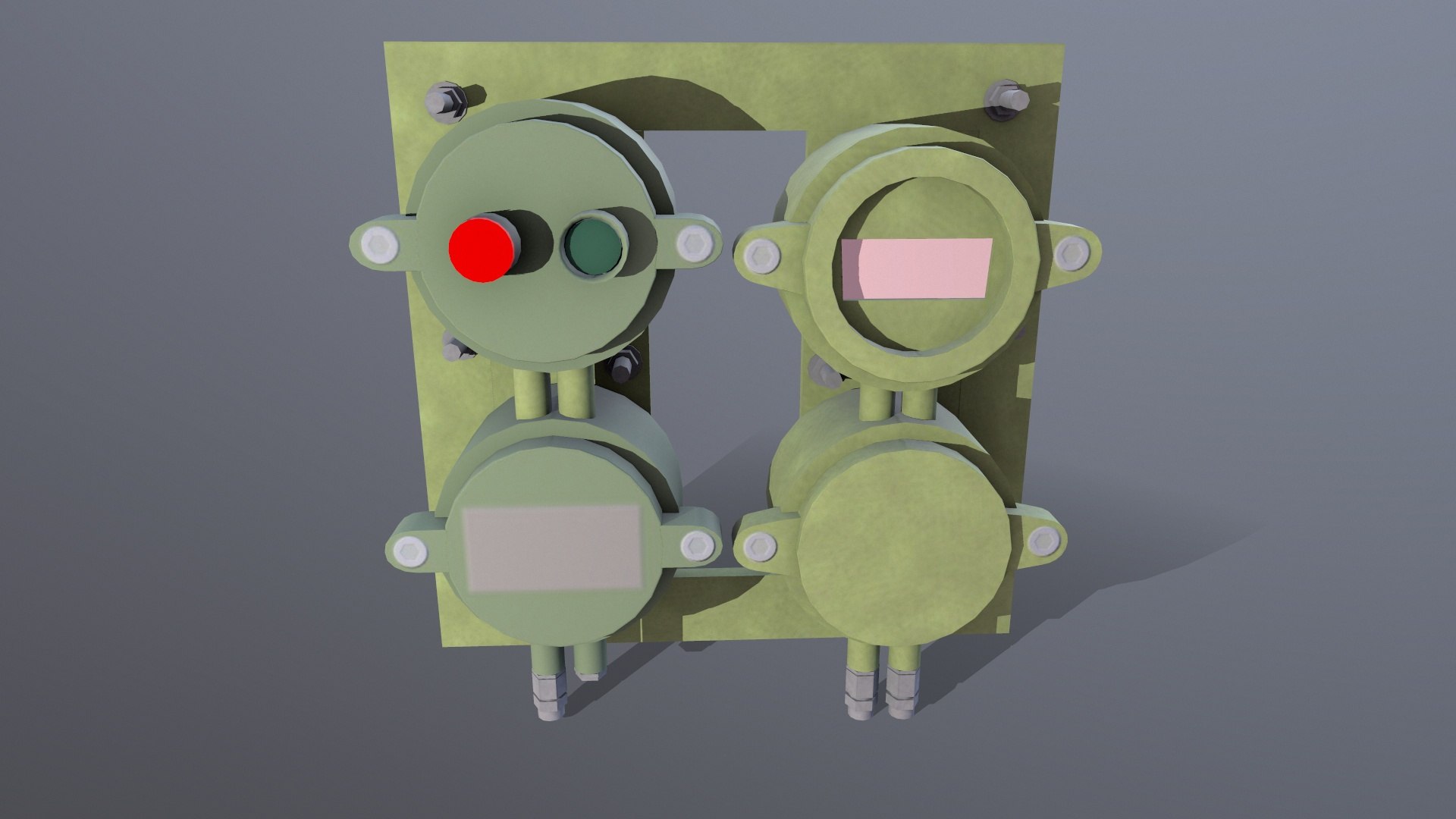 Electric Panel On Off 3D Model - TurboSquid 2287565