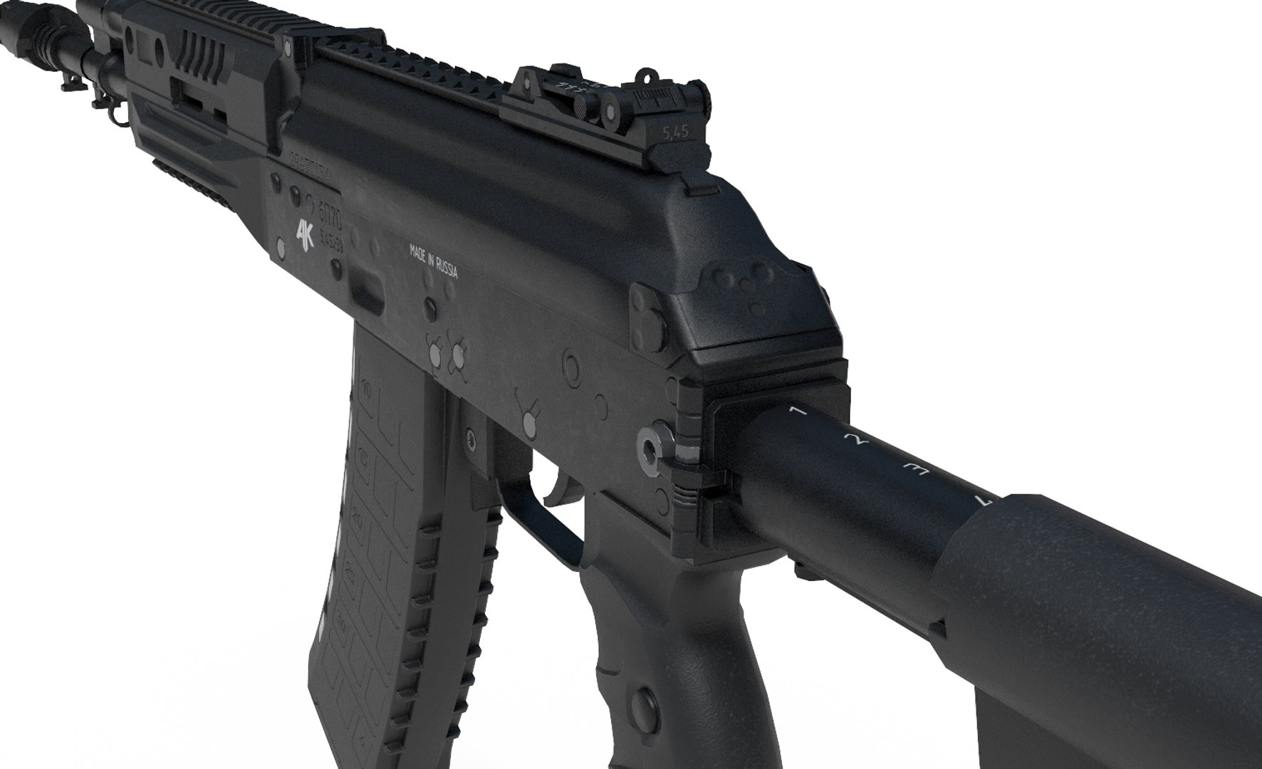 Ak-12 Assault Rifle 2020 3D Model - TurboSquid 1647221