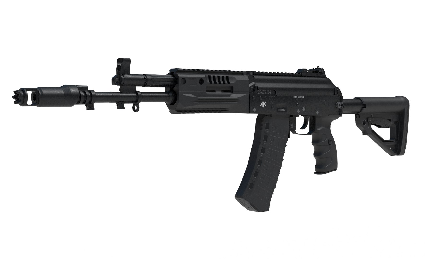 Ak-12 Assault Rifle 2020 3D Model - TurboSquid 1647221