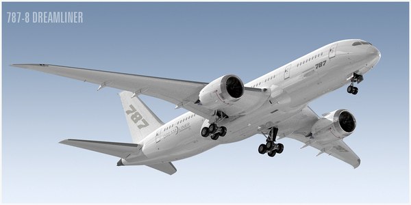Boeing 787 dreamliner family 3D - TurboSquid 1473532