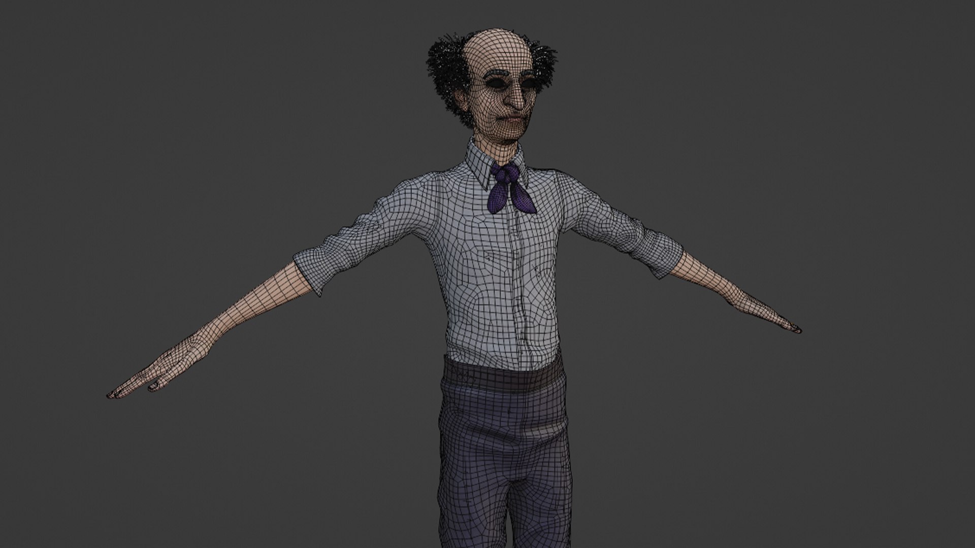 Cartoon Rigged Old Man-Sami Character 3D Model 3D model - TurboSquid ...