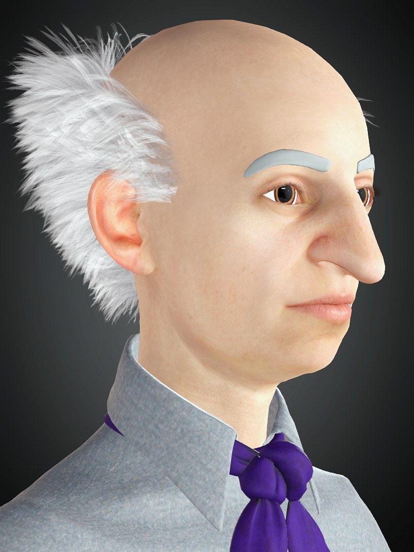 Cartoon Rigged Old Man-Sami Character 3D Model 3D model - TurboSquid ...