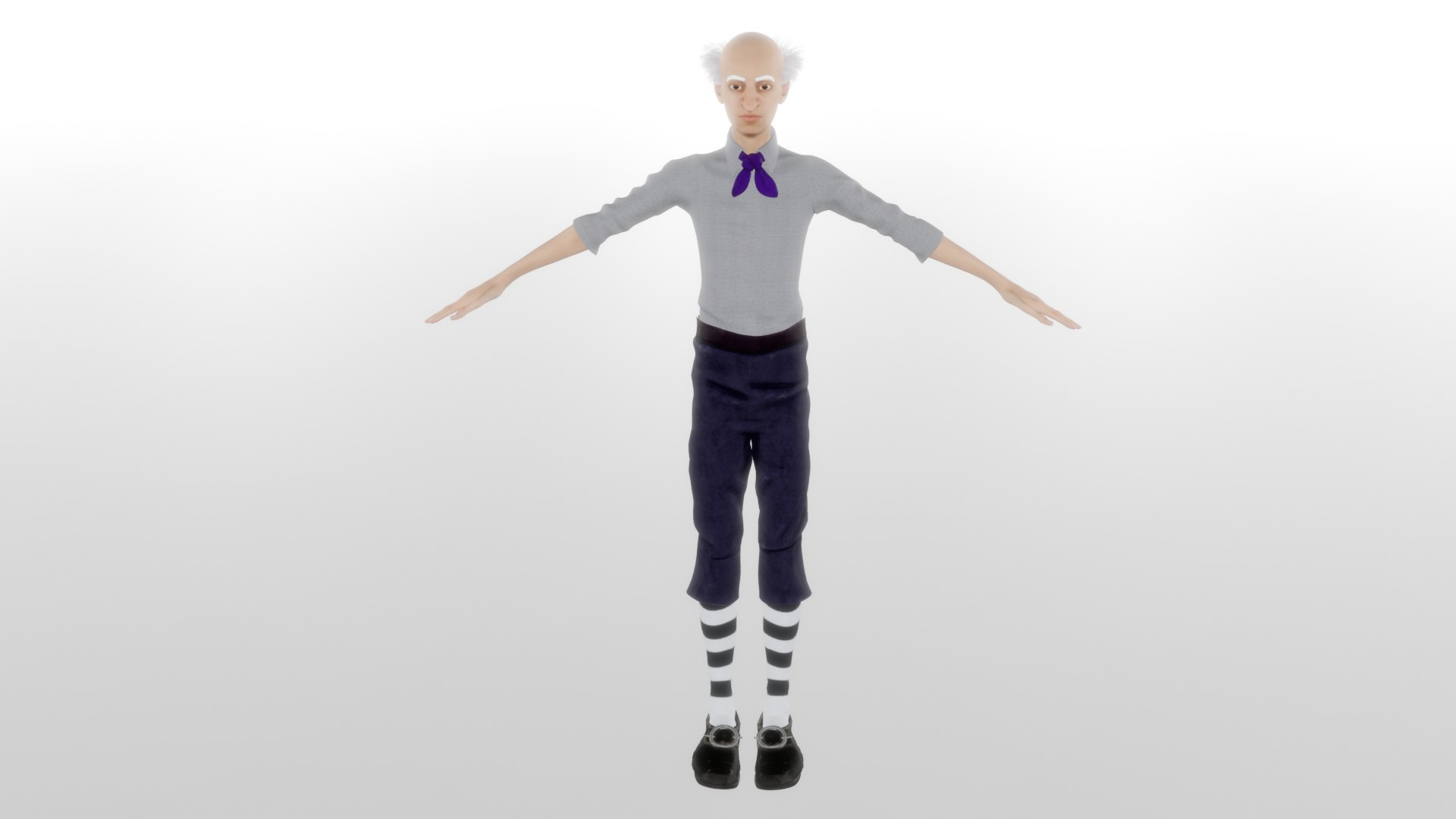 Cartoon Rigged Old Man-Sami Character 3D Model 3D model - TurboSquid ...