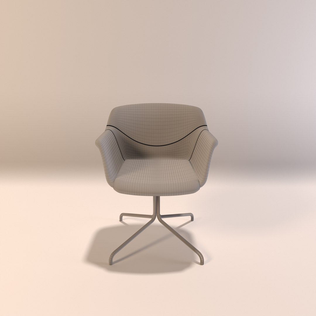 3d Smile Chair Model