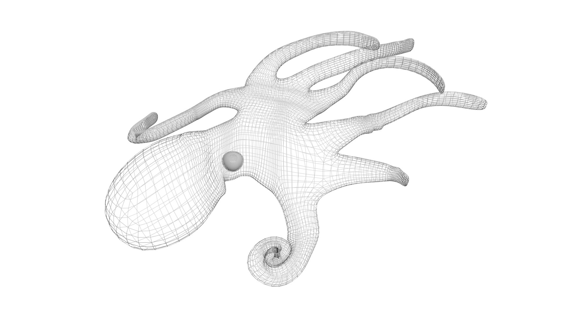 Octopus 3D Model - TurboSquid 1932041