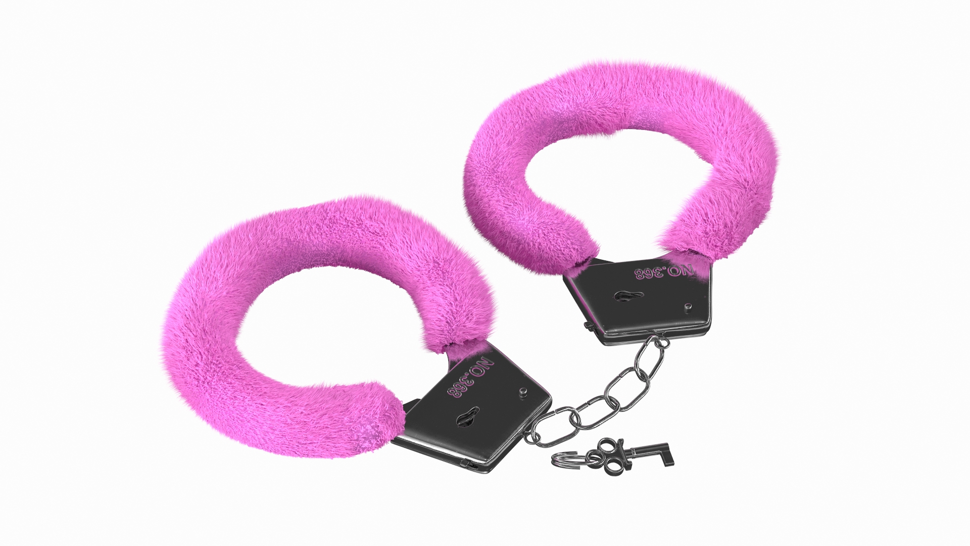 3D Model Pink Handcuffs Hand Cuffs - TurboSquid 1699094