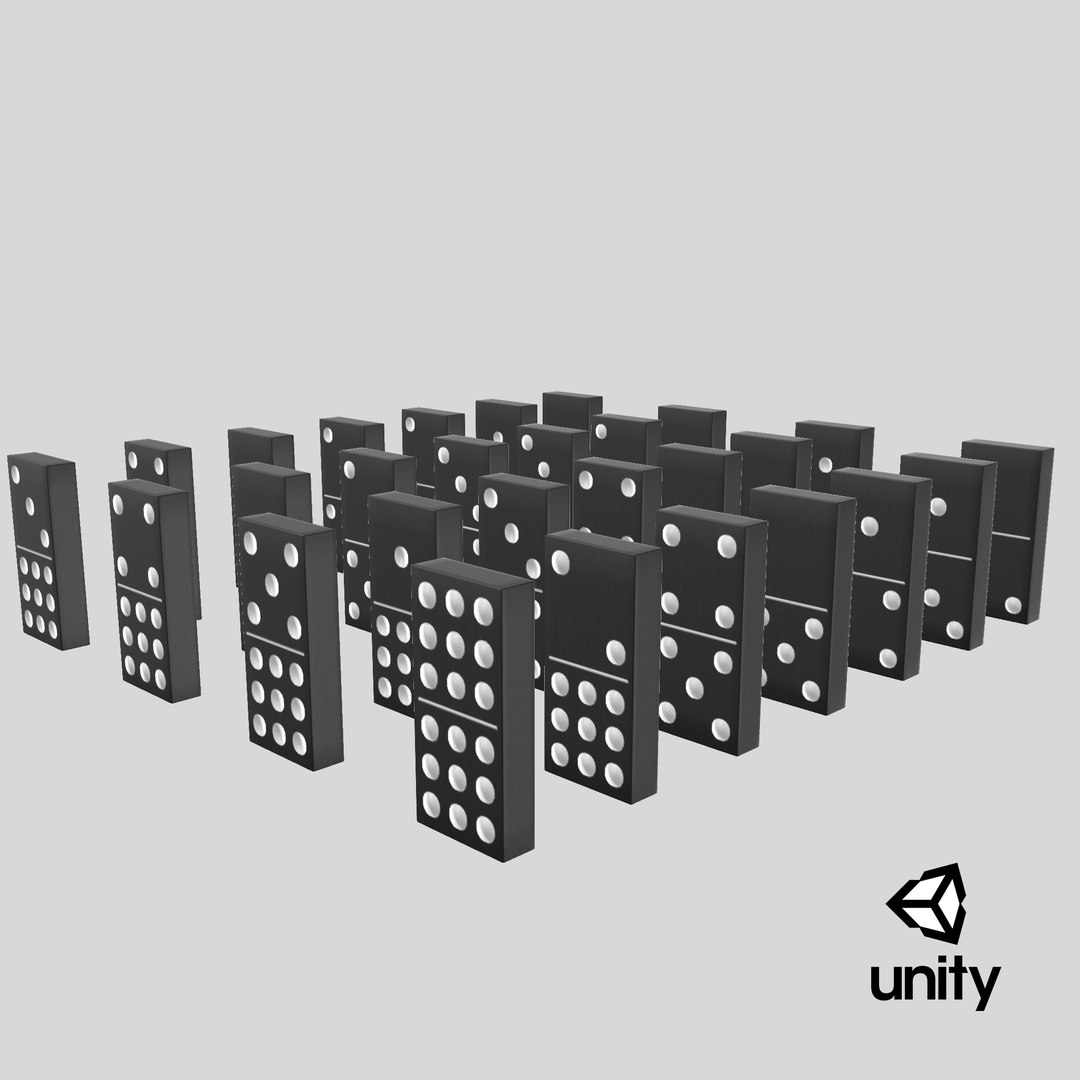 3D Black Domino Knuckles - TurboSquid 1472340