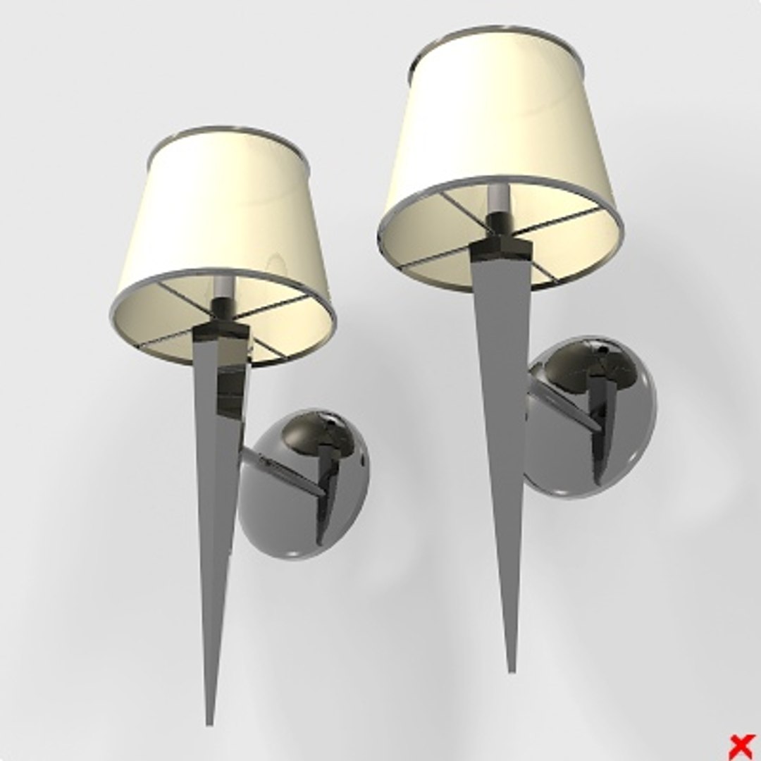3d Model Wall Lamp