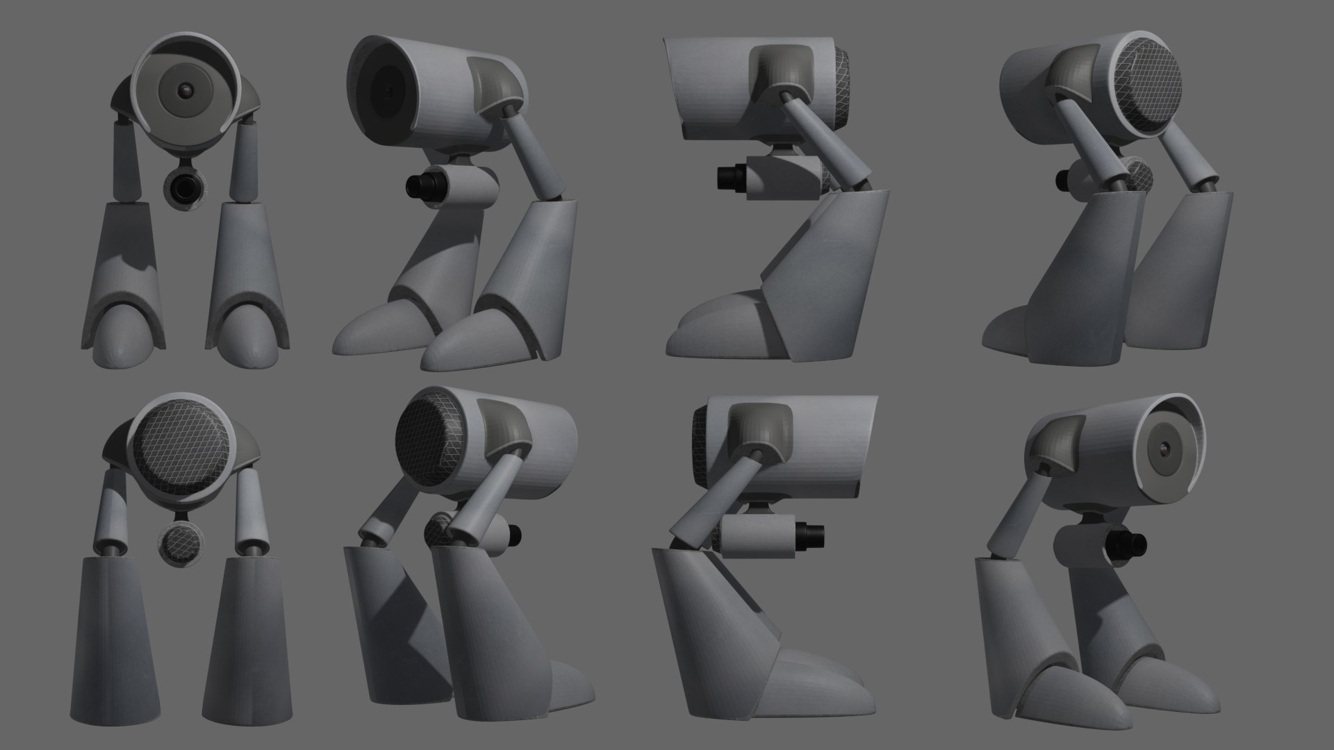 Stylized Mech Model - TurboSquid 2162922