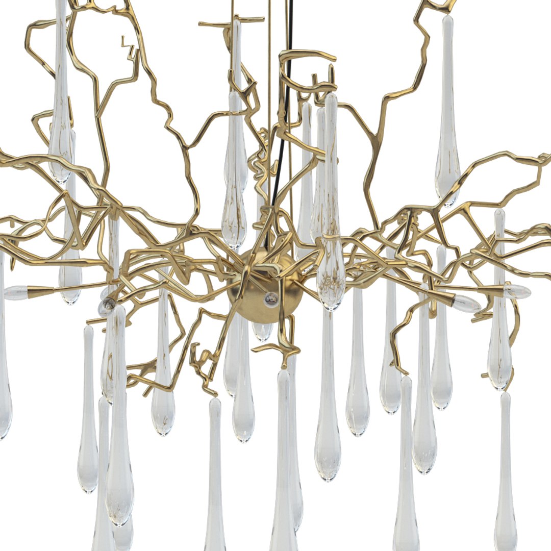 Serip Organic Lighting Lamps 3D Model - TurboSquid 1364484