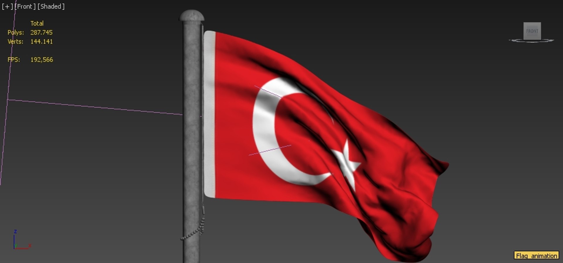 Free Flag 3D Model | 1143843 | TurboSquid