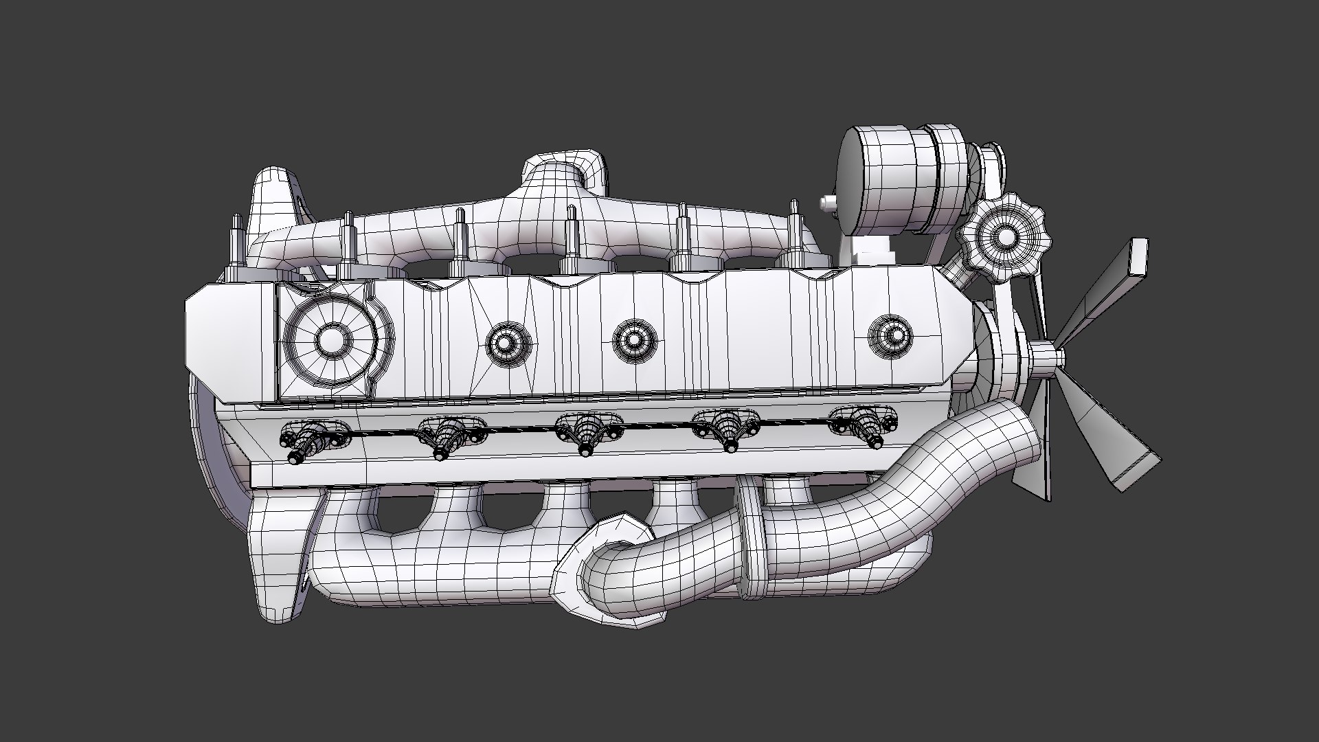3D Motor Isuzu 6BD1 Model - TurboSquid 2277439