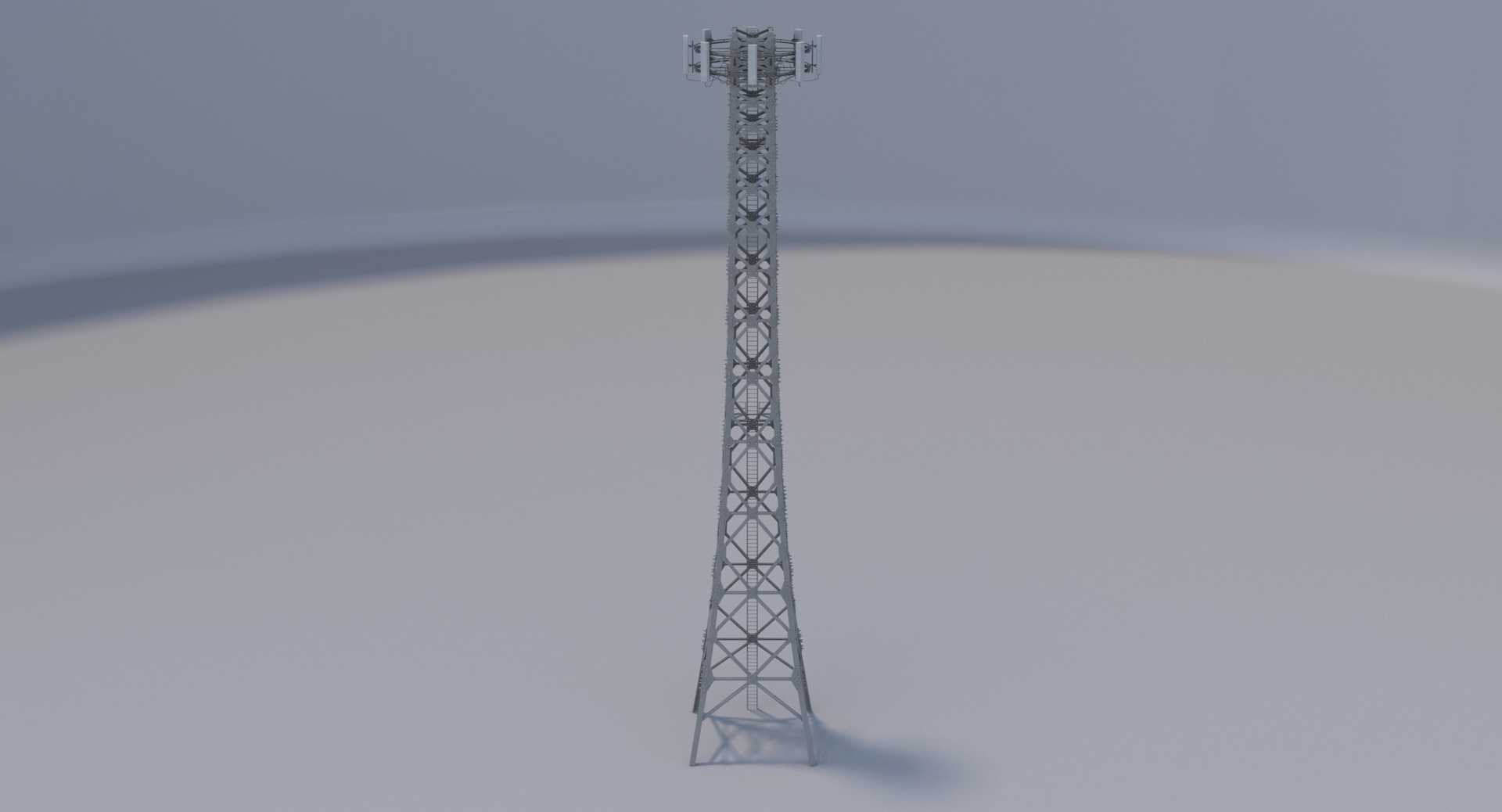 Cellular Tower 3D Model - TurboSquid 1726615