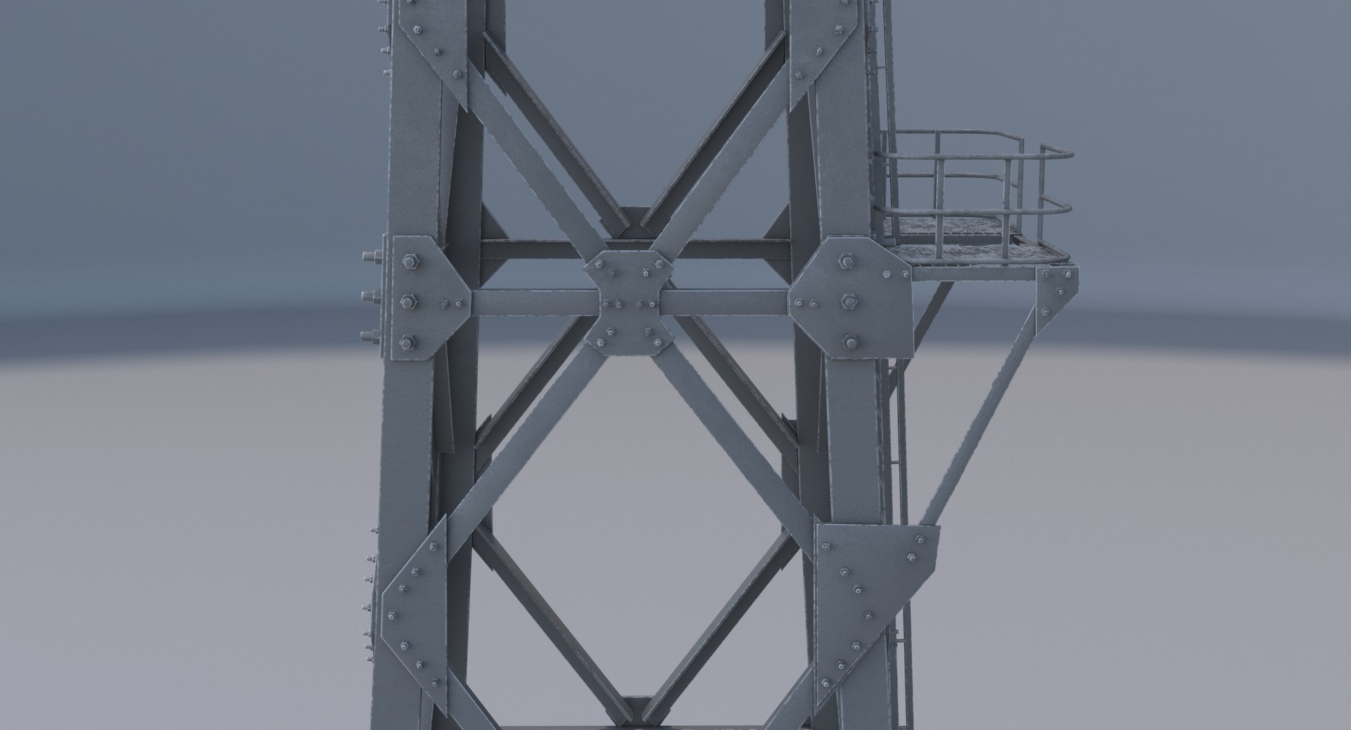 Cellular Tower 3D Model - TurboSquid 1726615