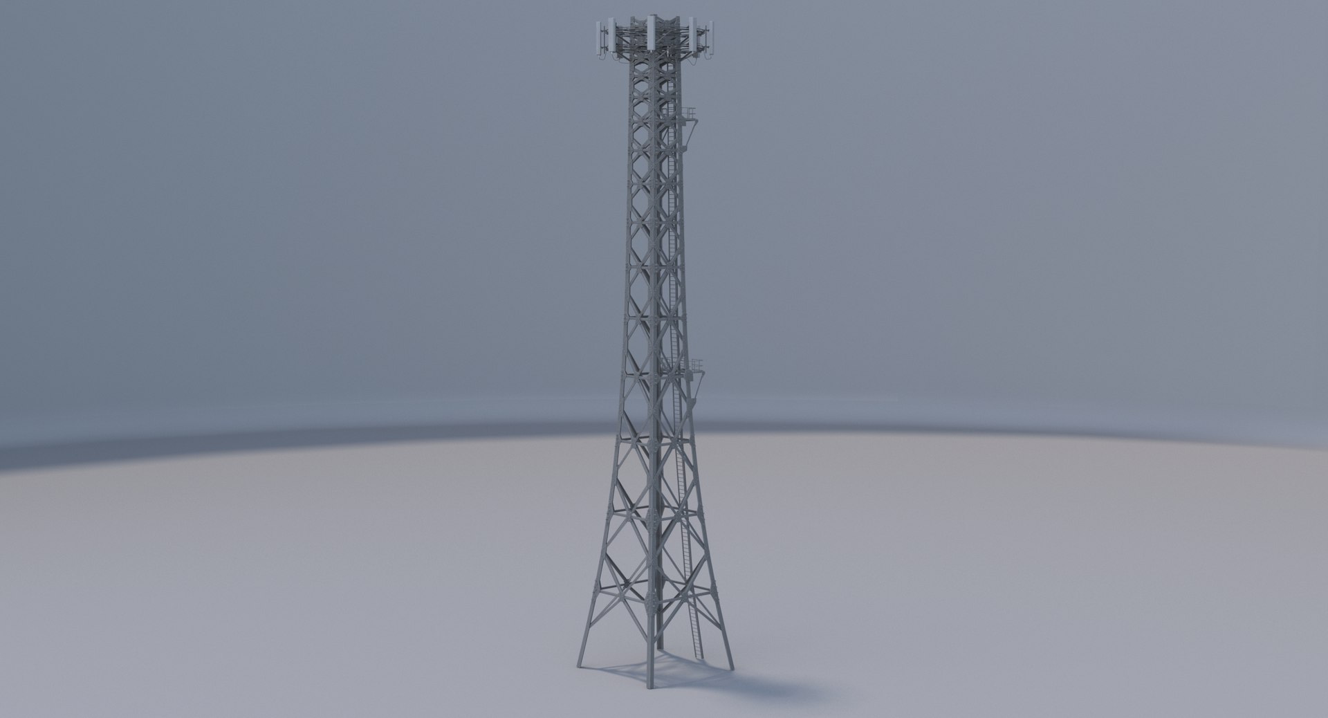 Cellular Tower 3D Model - TurboSquid 1726615