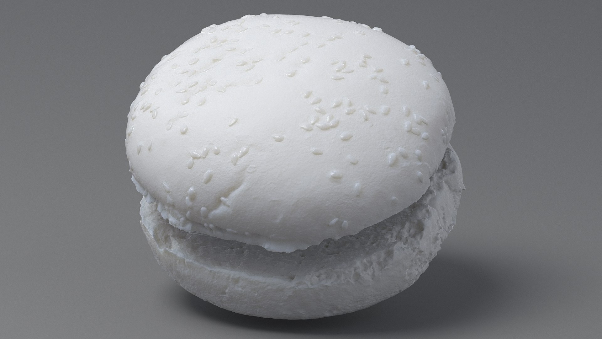 3D Model Realistic Burger Bun - TurboSquid 1784322