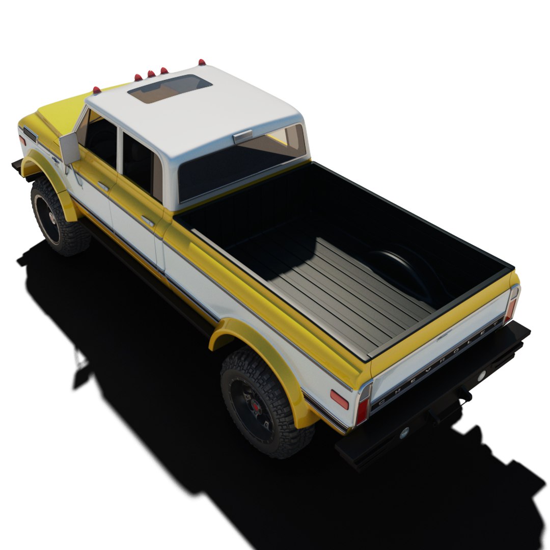 1972 Chevrolet C50 Model - TurboSquid 1571232