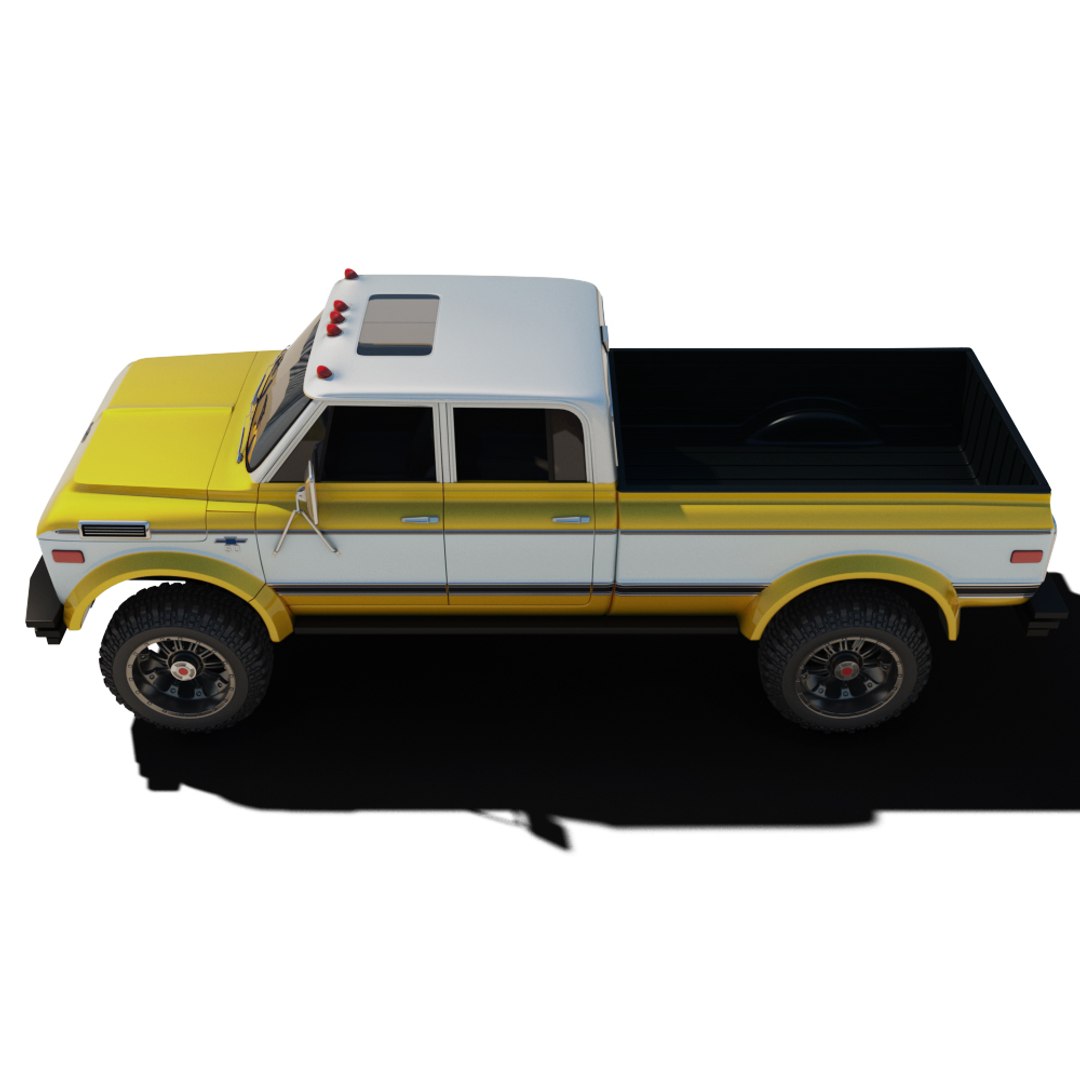 1972 Chevrolet C50 Model - TurboSquid 1571232