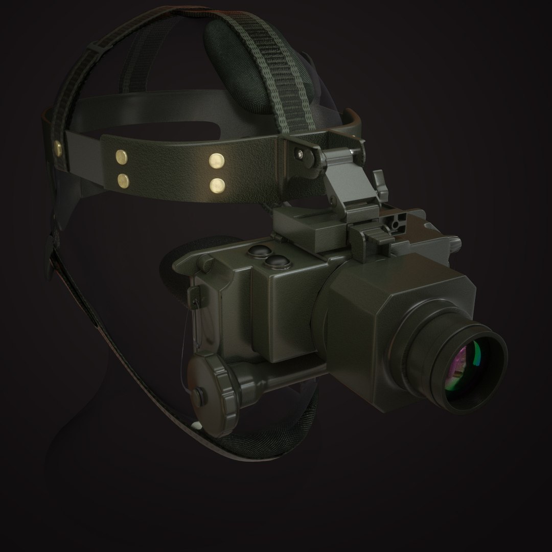Thermal Vision Goggles 3d Model