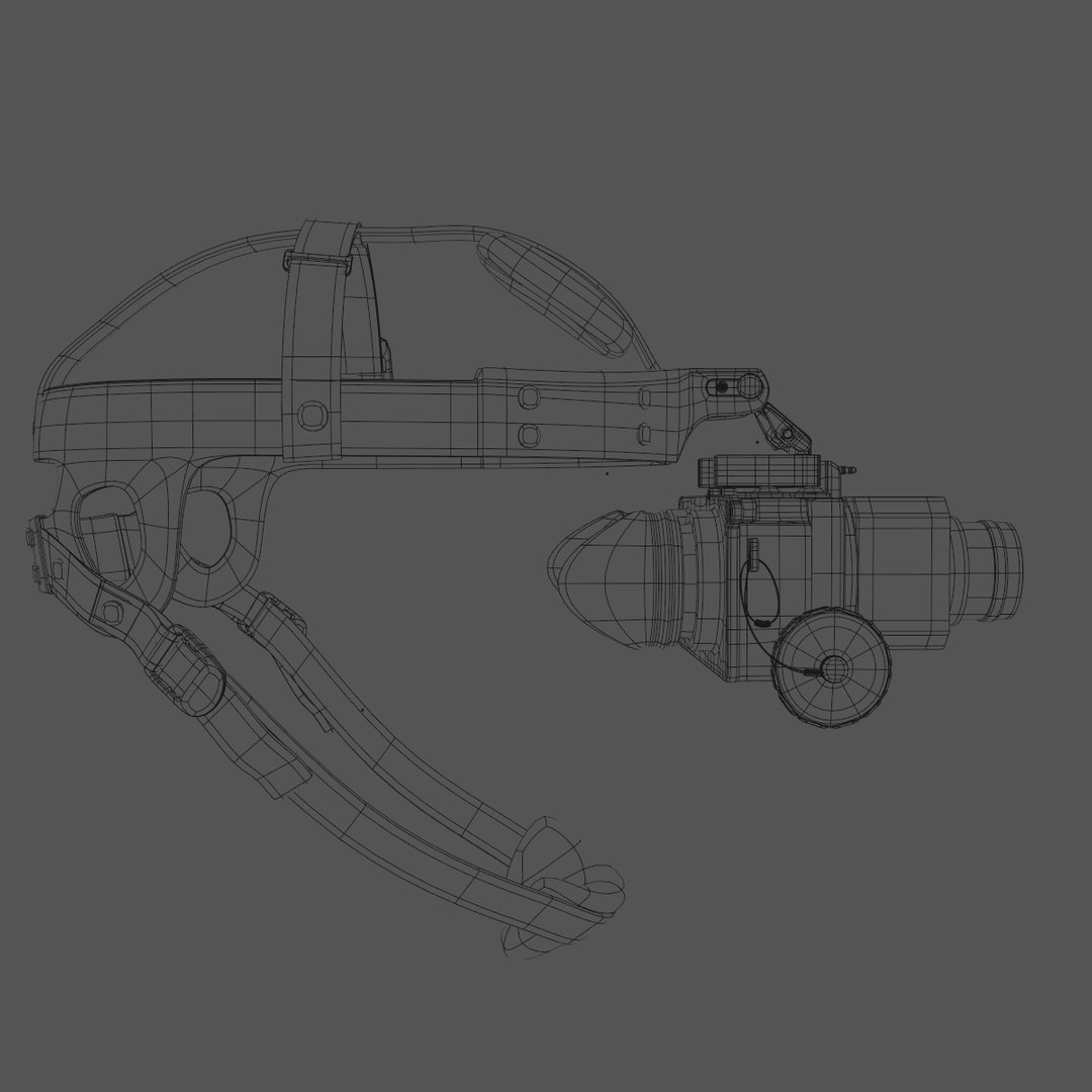 Thermal Vision Goggles 3d Model