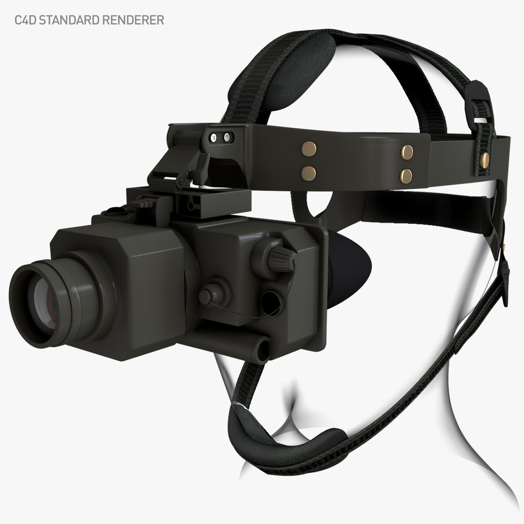 Thermal Vision Goggles 3d Model