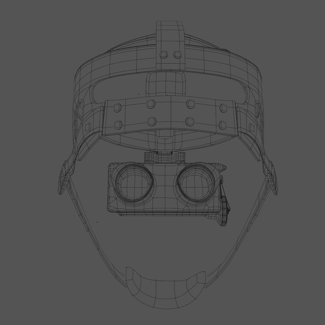 Thermal Vision Goggles 3d Model