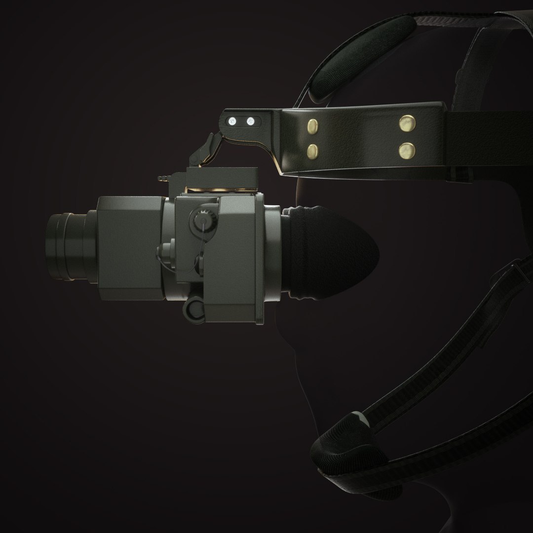 Thermal Vision Goggles 3d Model