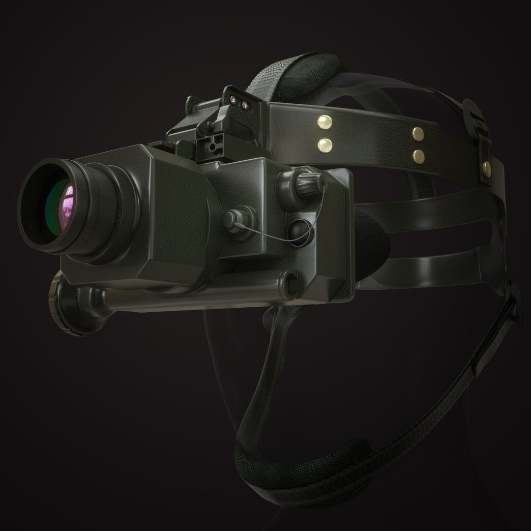Thermal Vision Goggles 3d Model