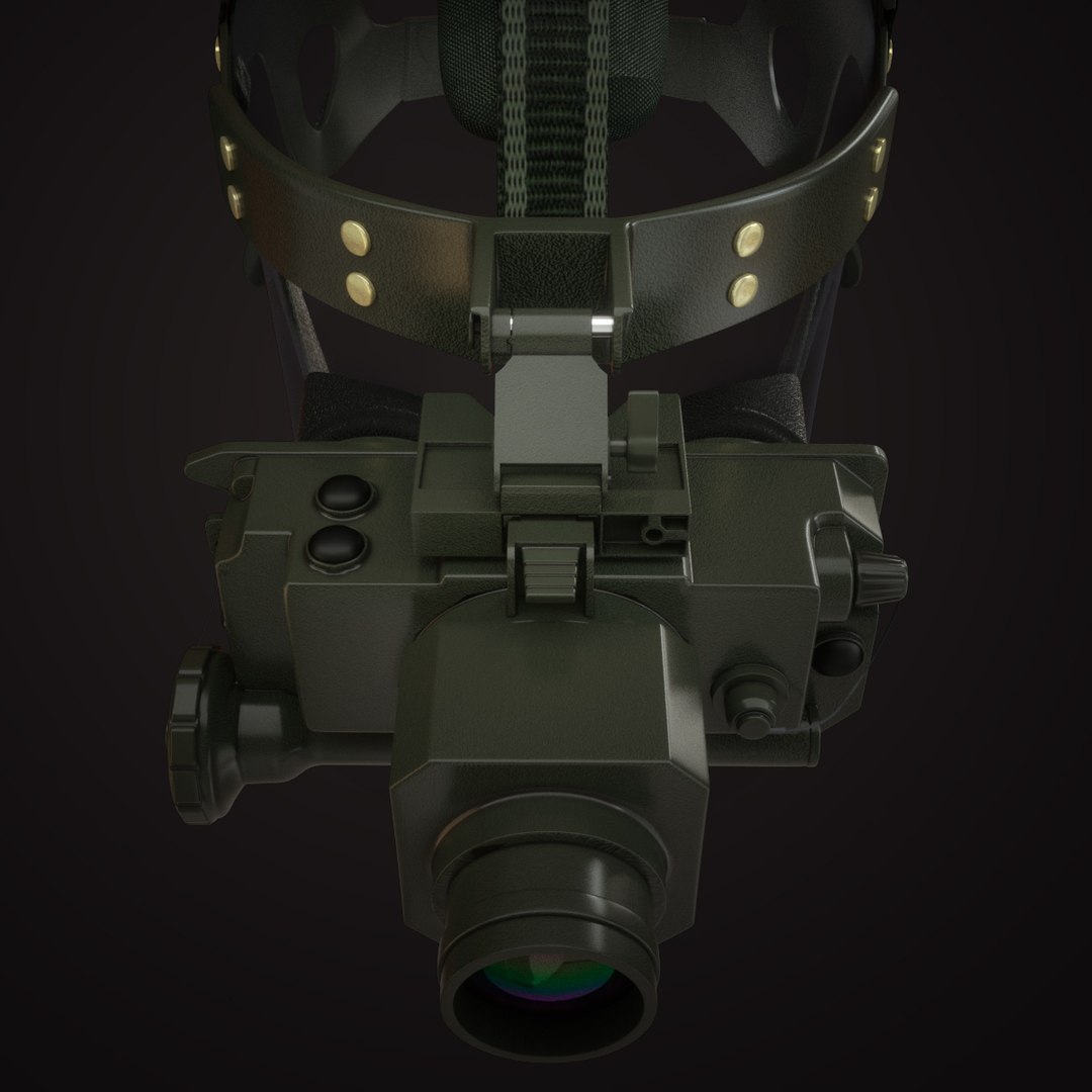 Thermal Vision Goggles 3d Model