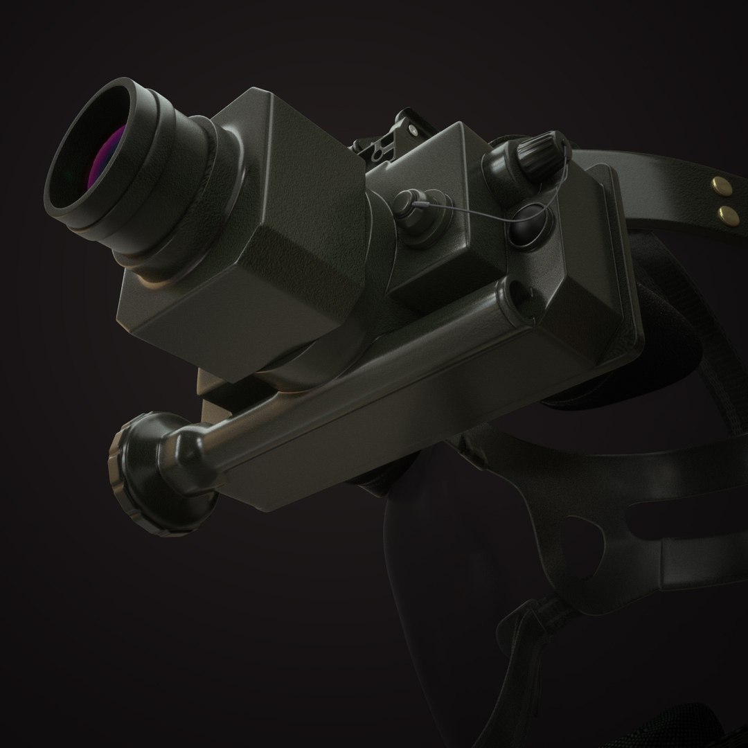 Thermal Vision Goggles 3d Model