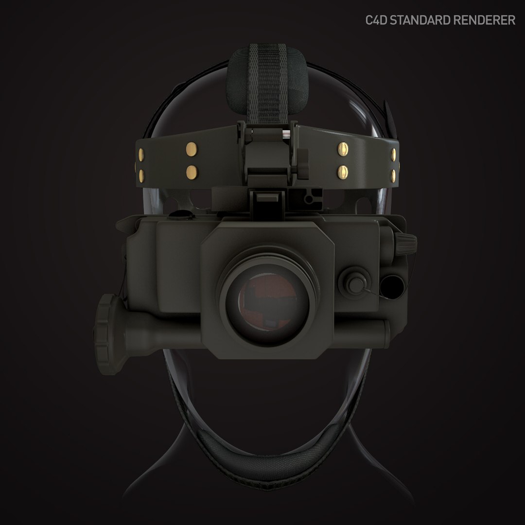 Thermal Vision Goggles 3d Model