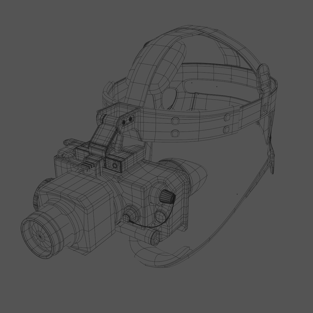 Thermal Vision Goggles 3d Model